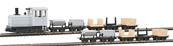 BCH - Diesel Freight Train-Only Set - Minitrains - Undecorated - 168-5050