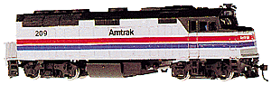 Bachmann - Diesel Powered F40PH - Amtrak #209 (Phase II Scheme) - 160-87012