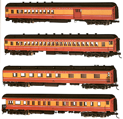 Bachmann - Spectrum Heavyweight Passenger Set (1 ea Coach, Combine ...